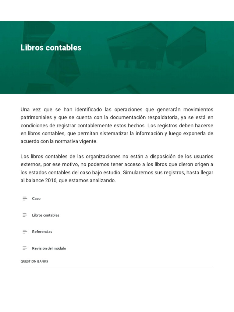 Lectura 4 - Libros Contables | PDF | Contabilidad | normas ...