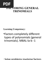 MATATAG Curriculum Grade 8 Mathematics | PDF | Factorization | Equations