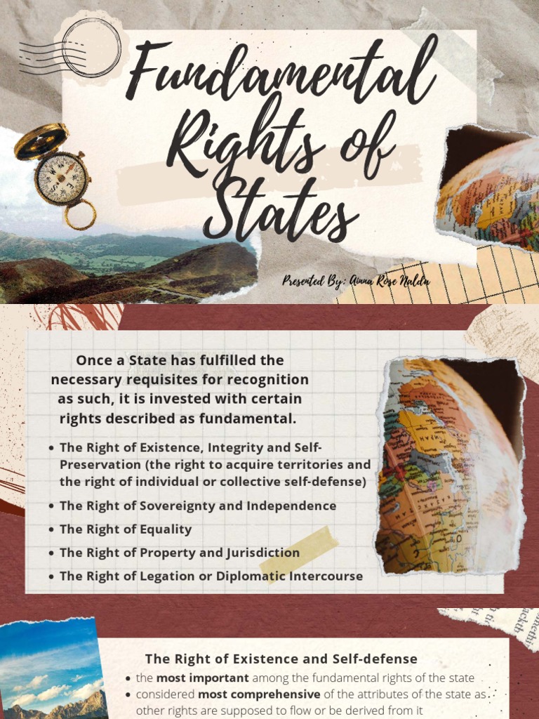 Fundamental Rights of The State | PDF | Territorial Waters ...