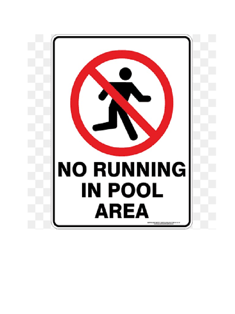 Rambu-Rambu Di Kolam Renang | PDF