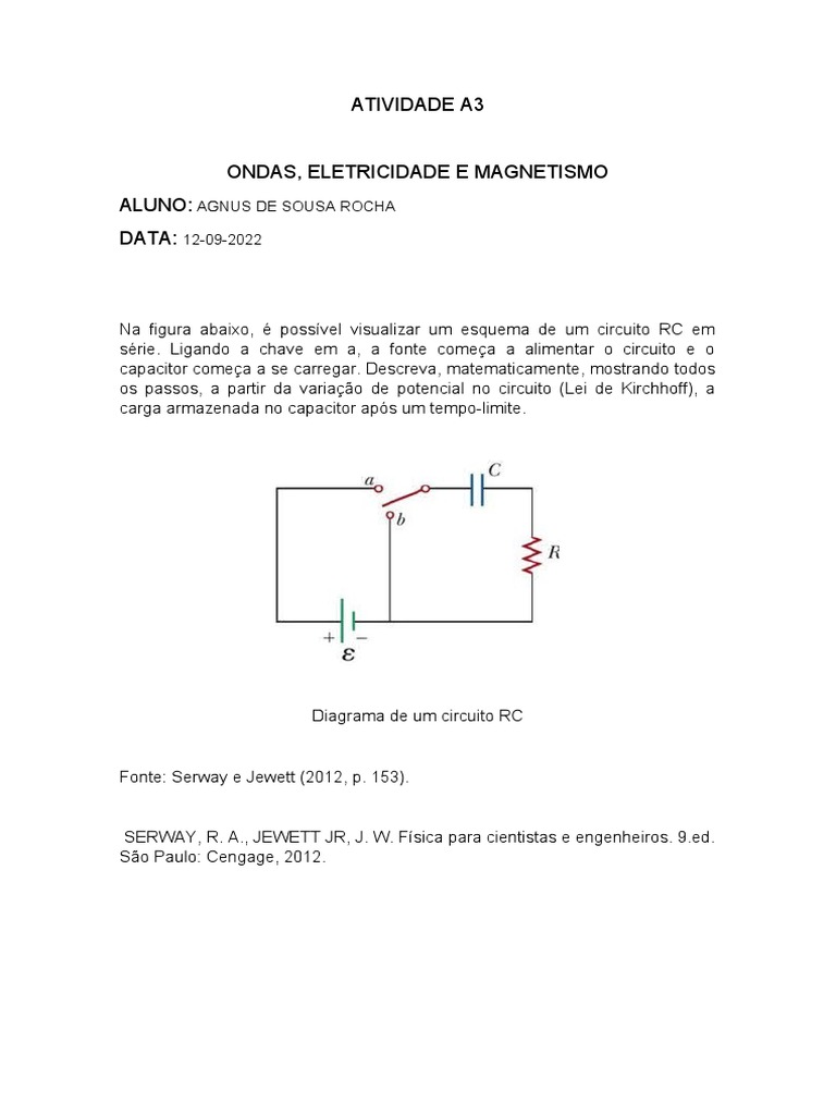 Atividade A3 Fisica | PDF