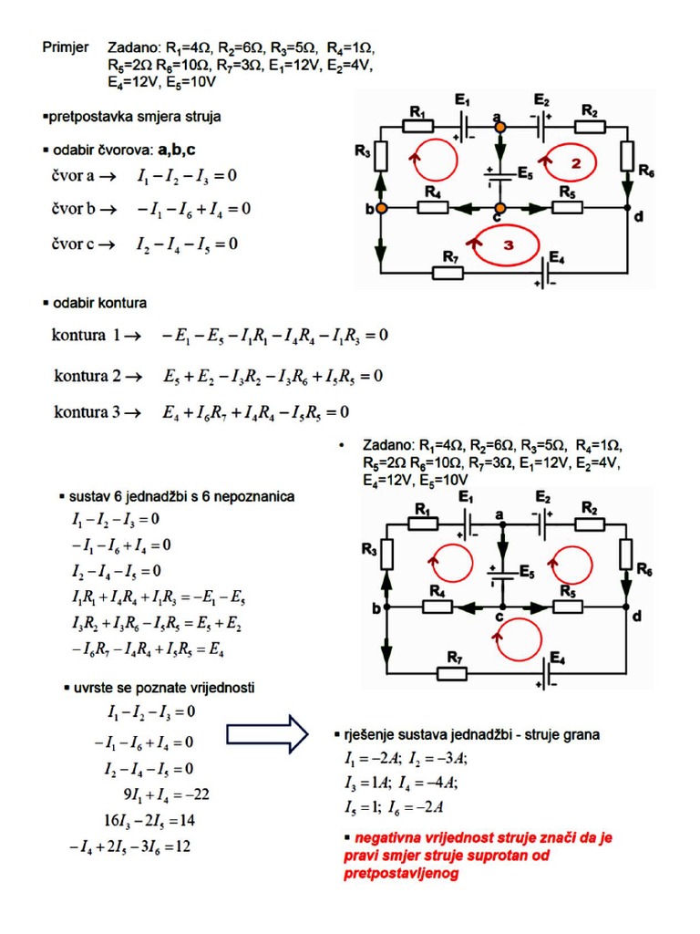 Primjer Sa 3 Konture | PDF