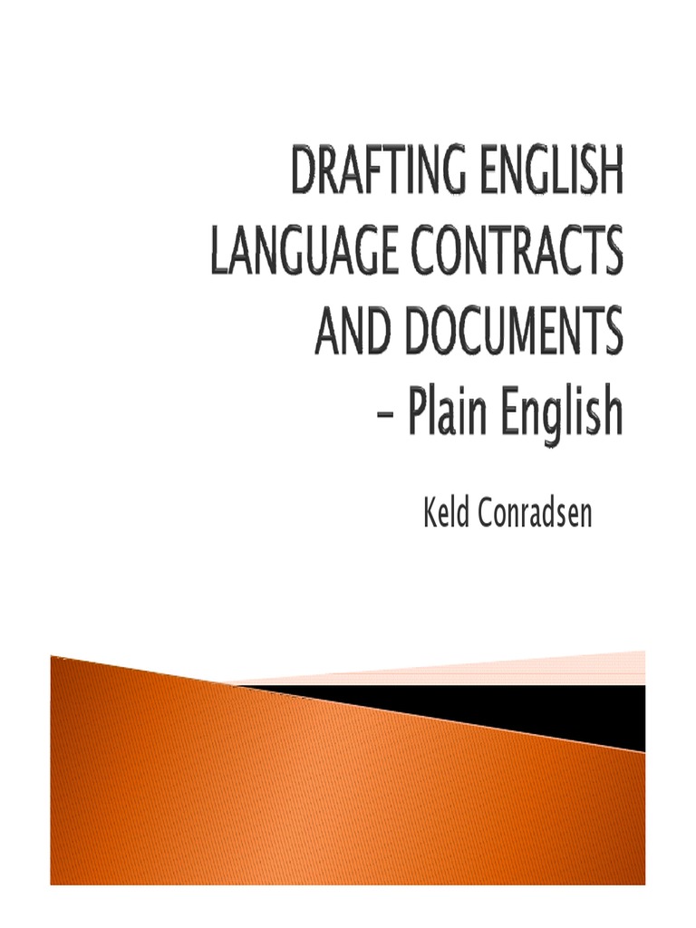 DFC Plain English and Its Benefits | PDF | Plain Language | Lease DFC Plain English and Its Benefits | PDF | Plain Language | Lease