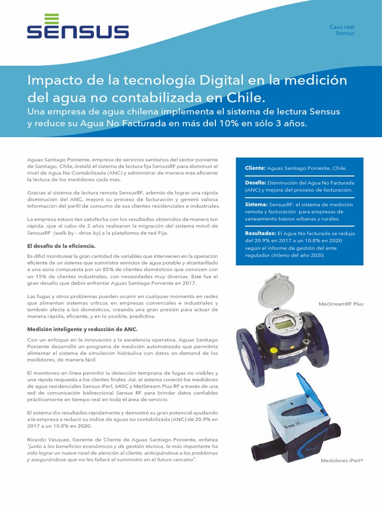 Ce Sensus Chile Asp - Es | PDF | Santiago | Agua
