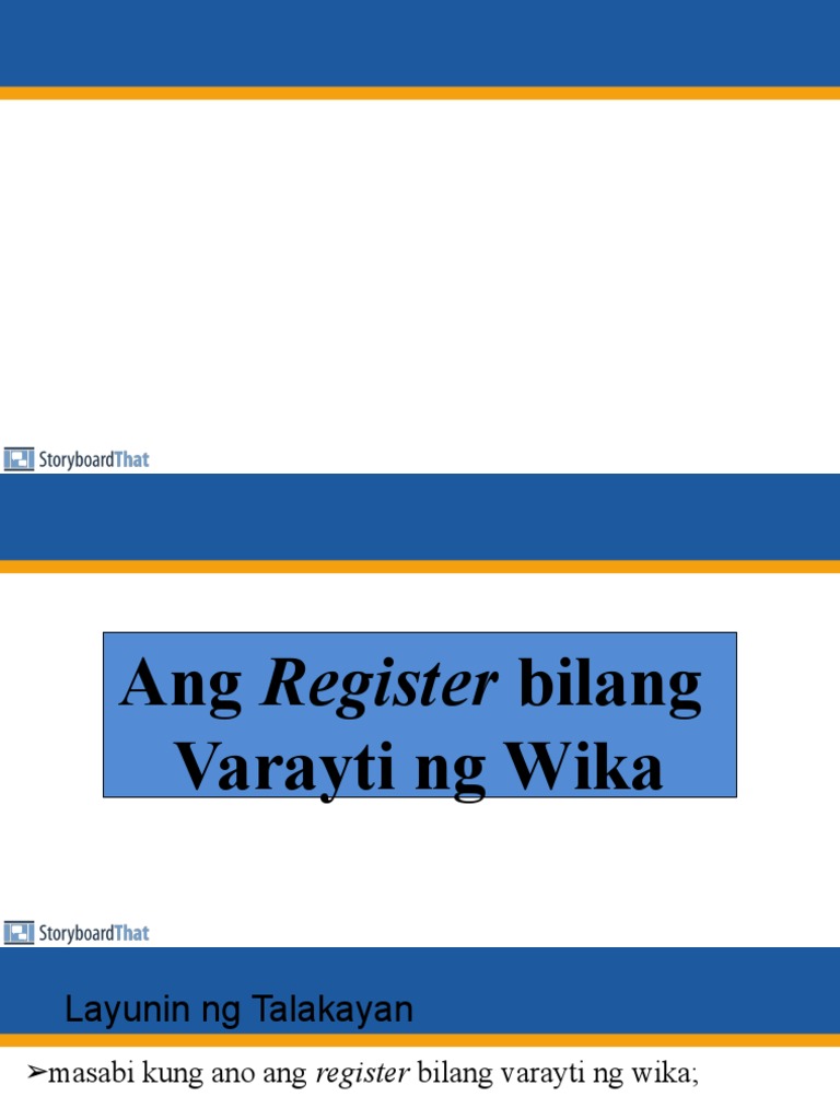 2.2 Register at Barayti NG Wika | PDF