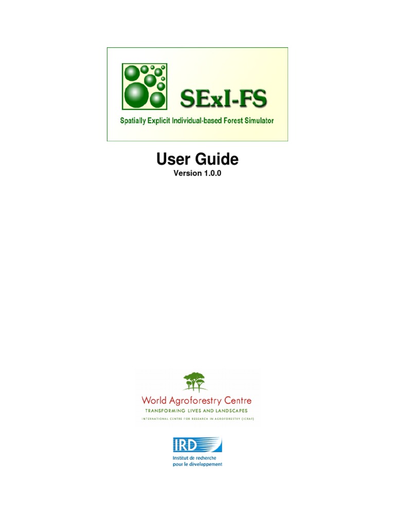 Sexifs Userguide | PDF | Window (Computing) | 3 D Computer Graphics