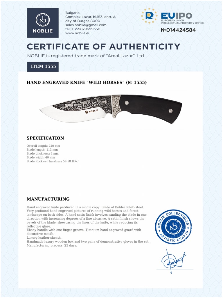 Hand Engraved Knives | PDF | Sports & Recreation | Home & Garden