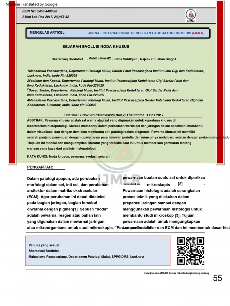 A History of Evolution of Special Stains | PDF