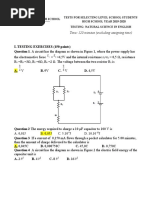 Technology Term 3 Grade 7 Project | PDF | Scrap | Series And Parallel ...