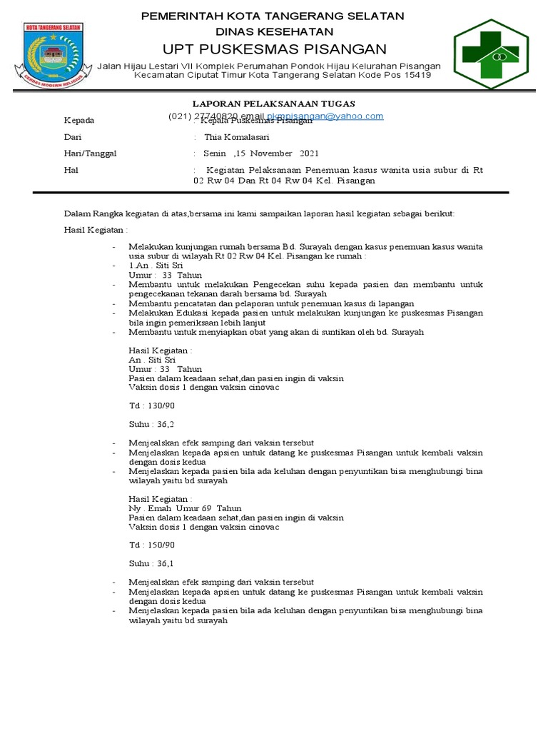 LPT Dak Contoh | PDF | Kesehatan Holistik | Sains & Matematika