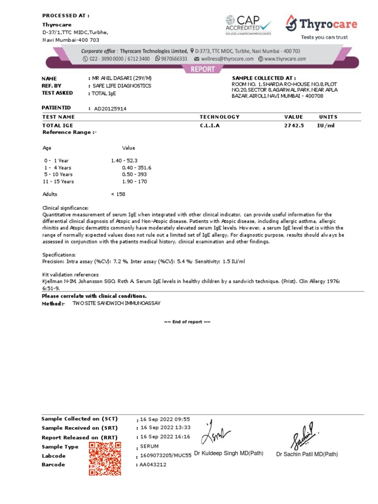 Informative | PDF | Allergy | Health Care
