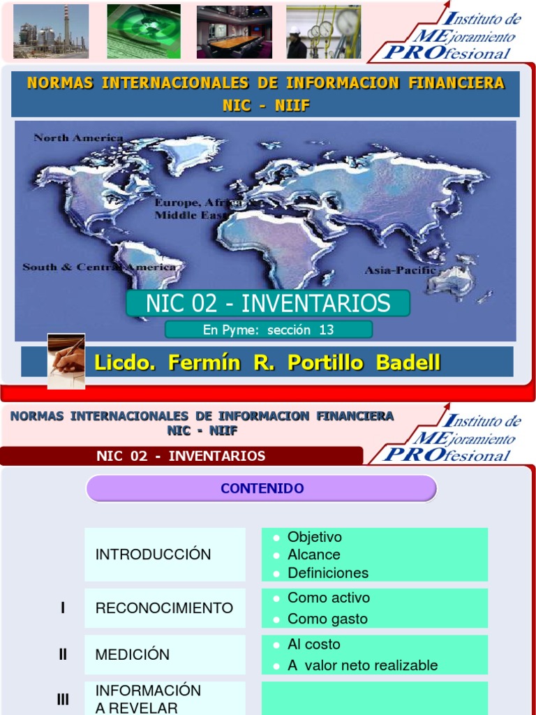 NIC 02 - Inventarios | PDF | normas internacionales de INFORMACION ...