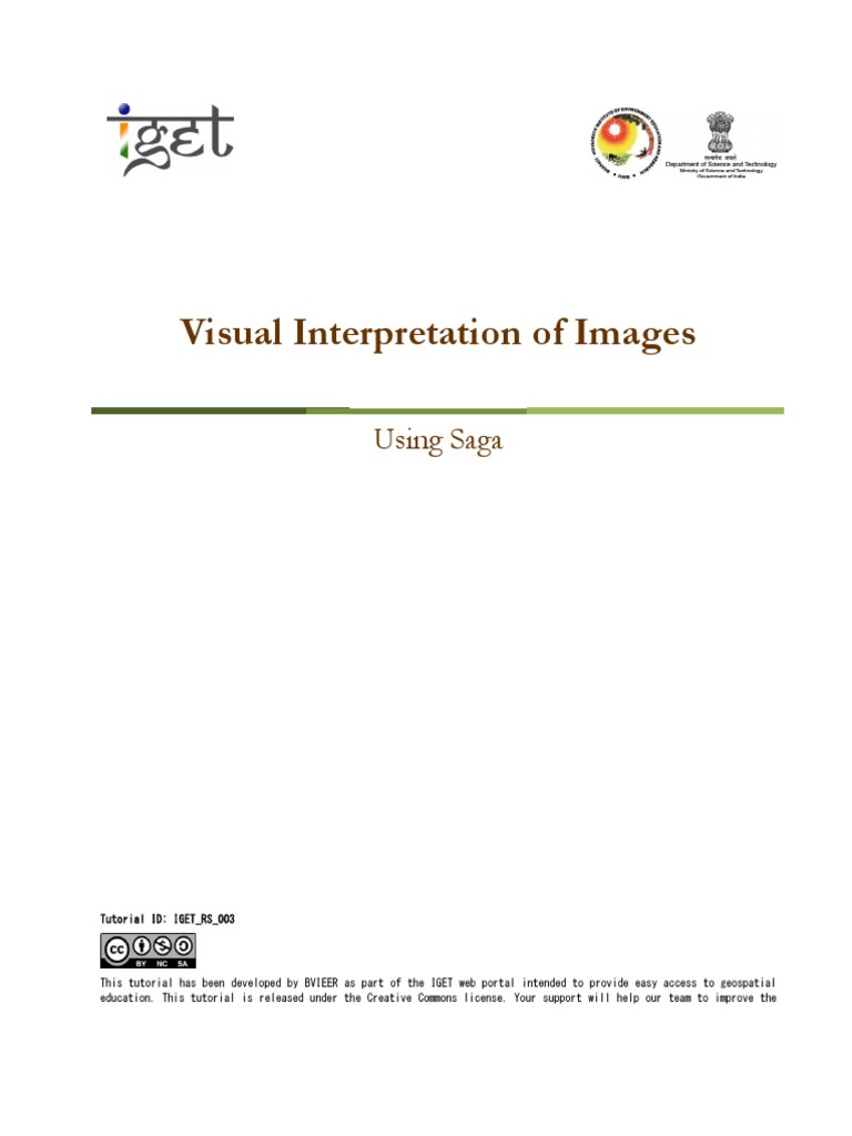 Visual Interpretation of Image Using SAGA | PDF | Color | Infrared
