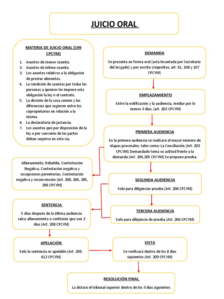Juicio Oral | PDF | Sentencia (ley) | Demanda judicial