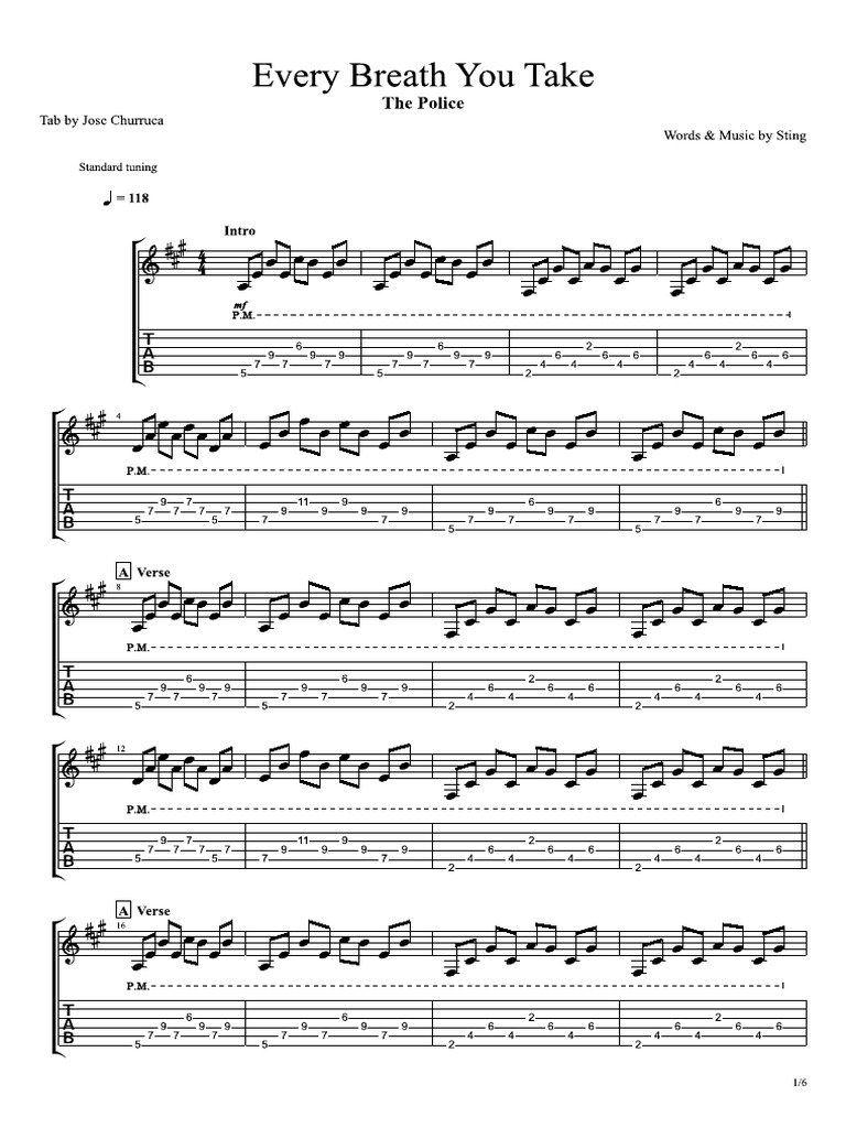 Every Breath You Take | PDF