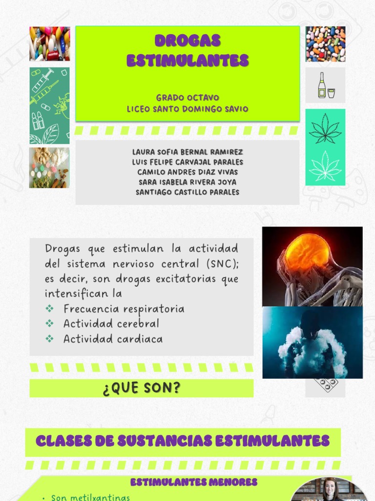 Drogas Estimulantes-1 | PDF | Drogas | Estimulante