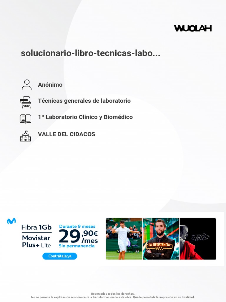 Wuolah Free Solucionario Libro Tecnicas Laboratorio Altamar | PDF | Ciencias fisicas | Química