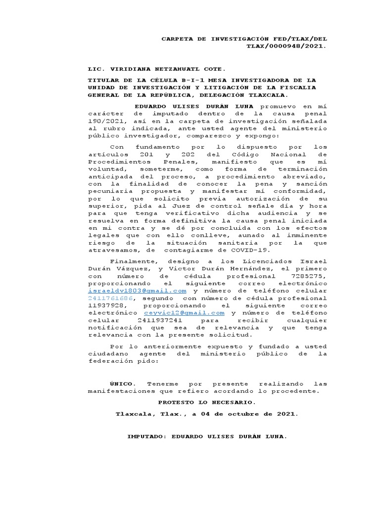 Nombramiento Defensor Eduardo Pdf Justicia Crimen Y Violencia