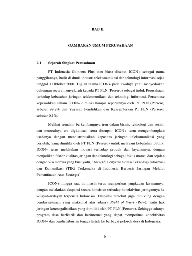 Profil dan Layanan ICON+ | PDF | Komputer