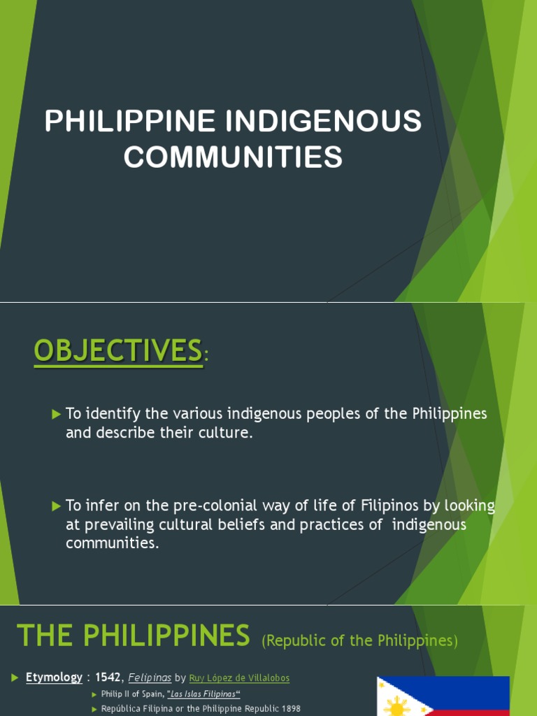 Indigenous Peoples of the Philippines | PDF | Philippines | Community
