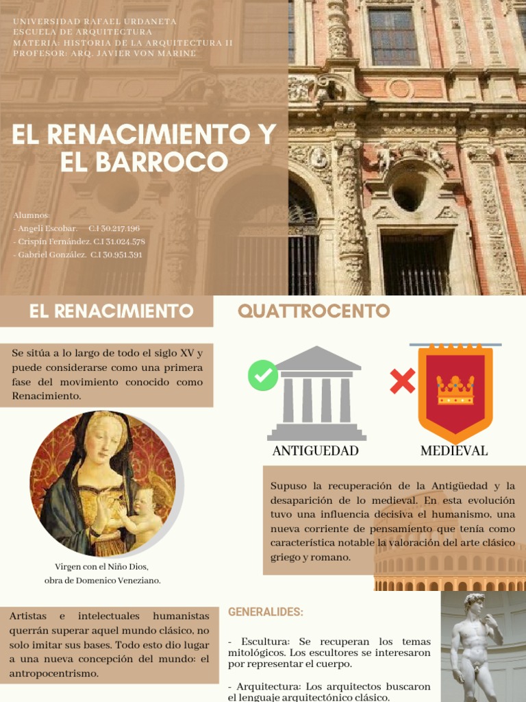 Renacimiento y Barroco | PDF | Renacimiento | Miguel Ángel