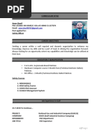 WORK PERMIT RECEIVER RESUME Latest | PDF