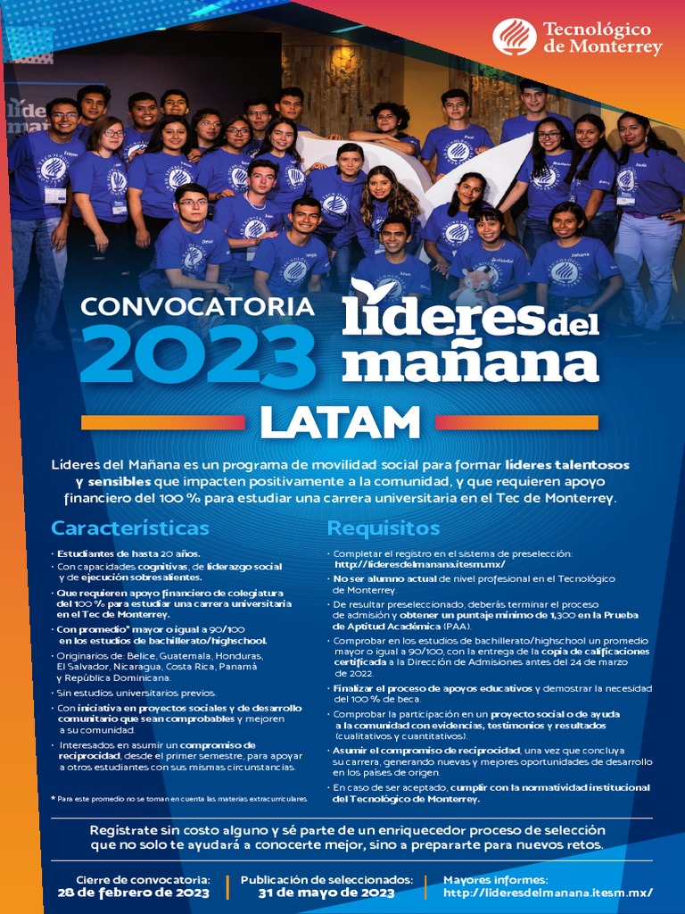 Convocatoria Ldm-Latam 2023 0 | PDF | Titulo academico