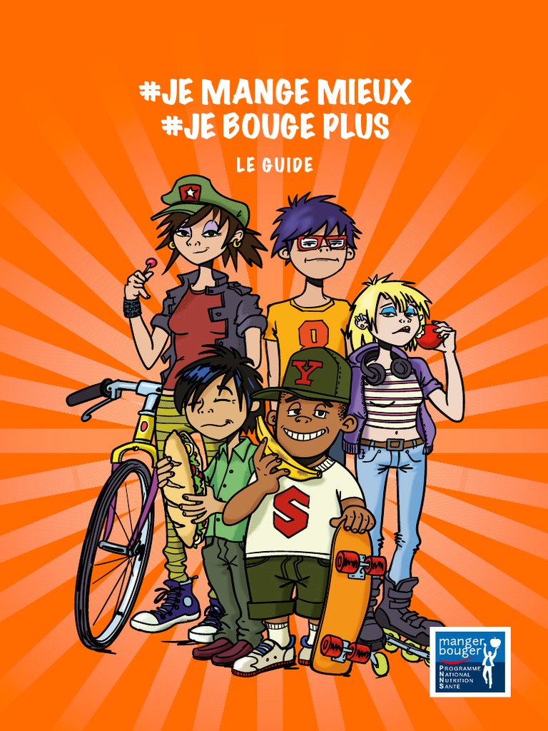 Guide Ados: Je Mange Mieux, Je Bouge Plus | PDF | Boisson | Repas