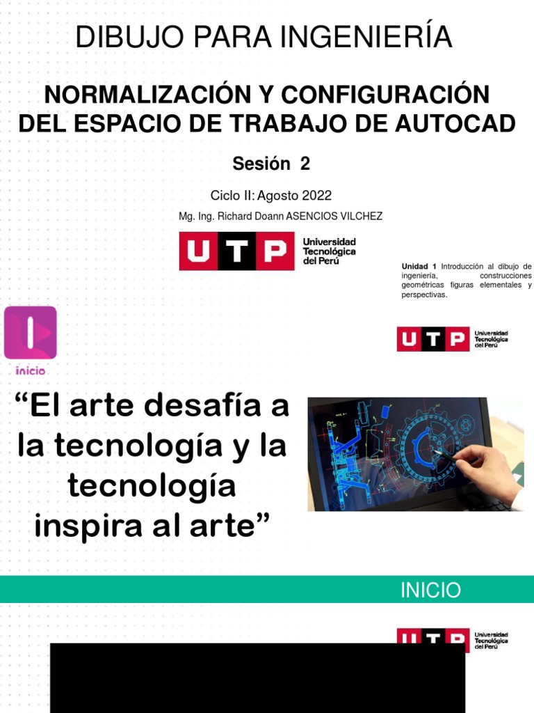 S02.s1-Normalizacion y Configuracion Espacio AutoCAD | PDF