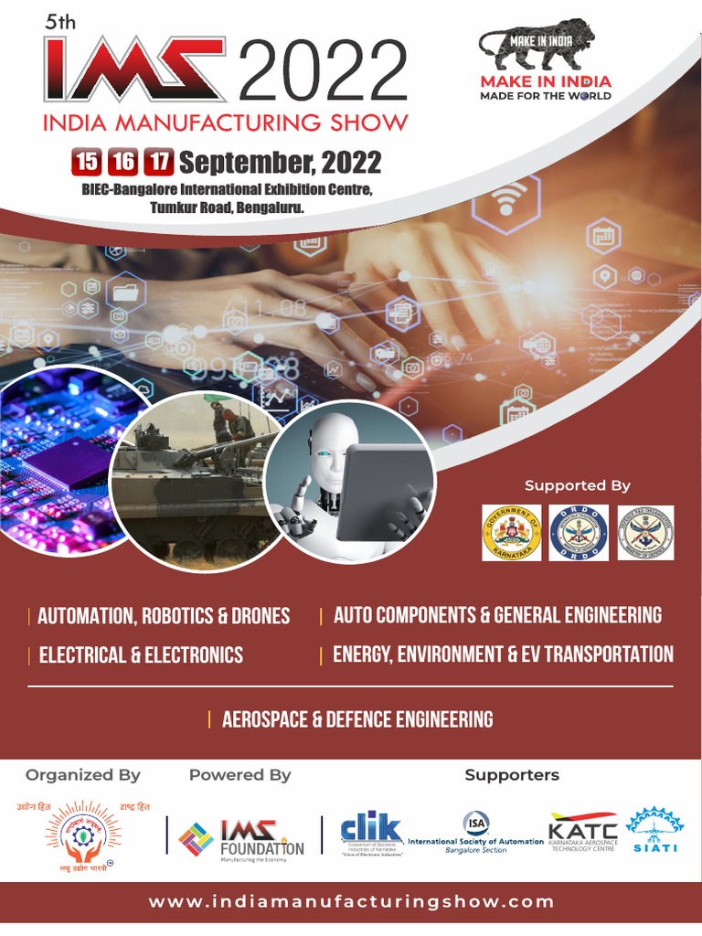 IMS Brochure New | PDF | Automation | Robotics