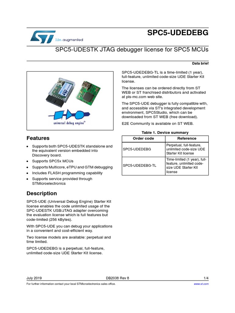 spc5 Udedebg | PDF