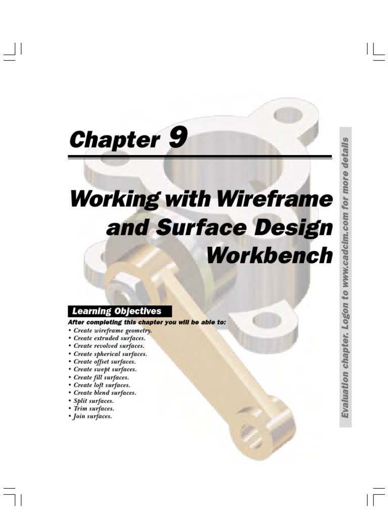 Surface Modeling in CATIA V5 | PDF | Helix | Extrusion