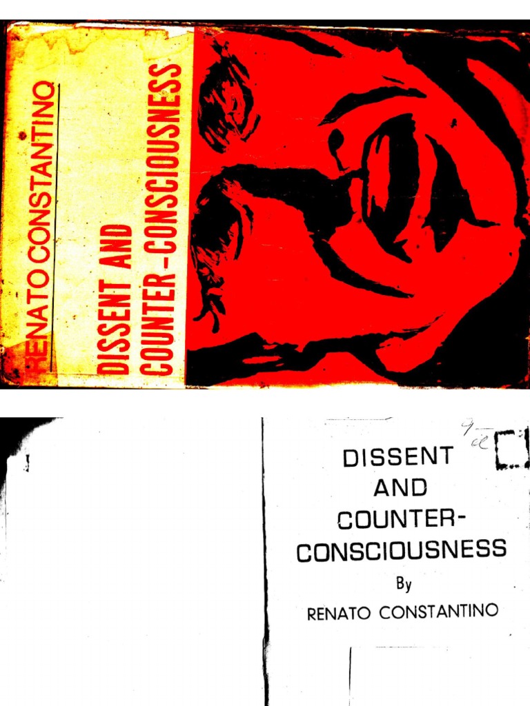 Dissent and Counter - Consciousness - Constantino 1970 (5th Printing ... Dissent and Counter - Consciousness - Constantino 1970 (5th Printing ...