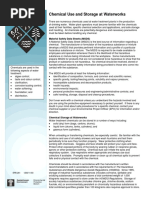 05 Chemical Storage Checklist | PDF | Prevention | Safety