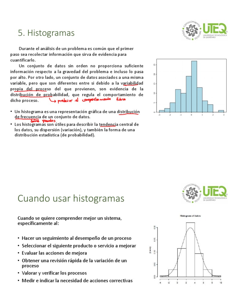Clase 05-07-22 Histograma, Ejercicio en Clase LGCH08 | PDF | Histograma