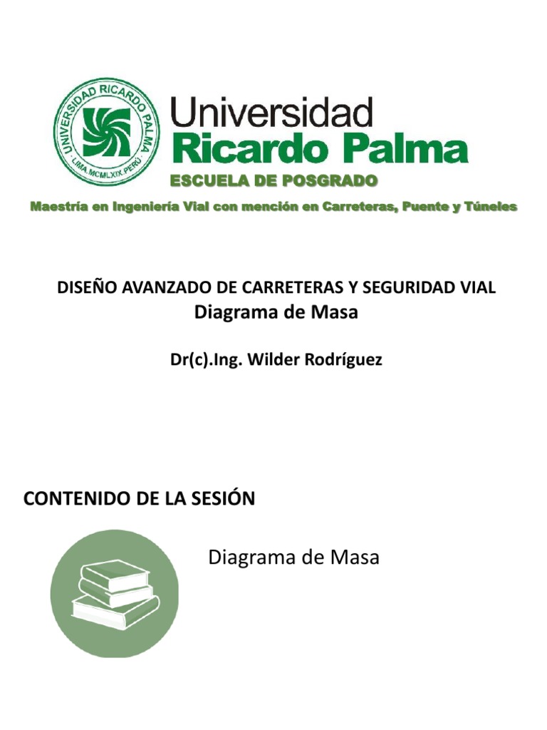 Sem 14 Diagrama de Masa | PDF | La carretera | Transporte
