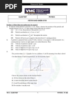 Vectors MCQ Class11 Physics | PDF
