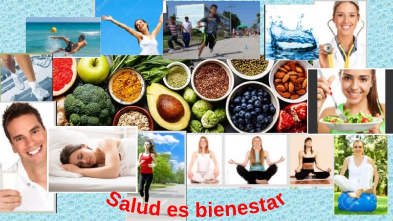 Salud Es Bienestar Collage | PDF