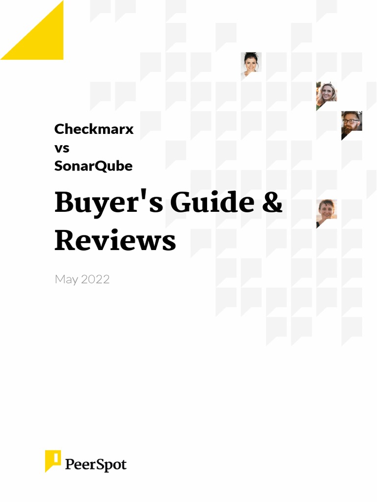 Checkmarx vs. SonarQube Report From PeerSpot 2022-05-07 1epf | PDF ...
