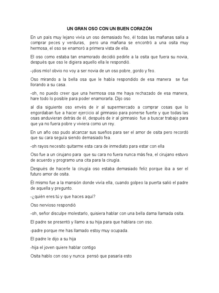 Cuento Pdf Amor
