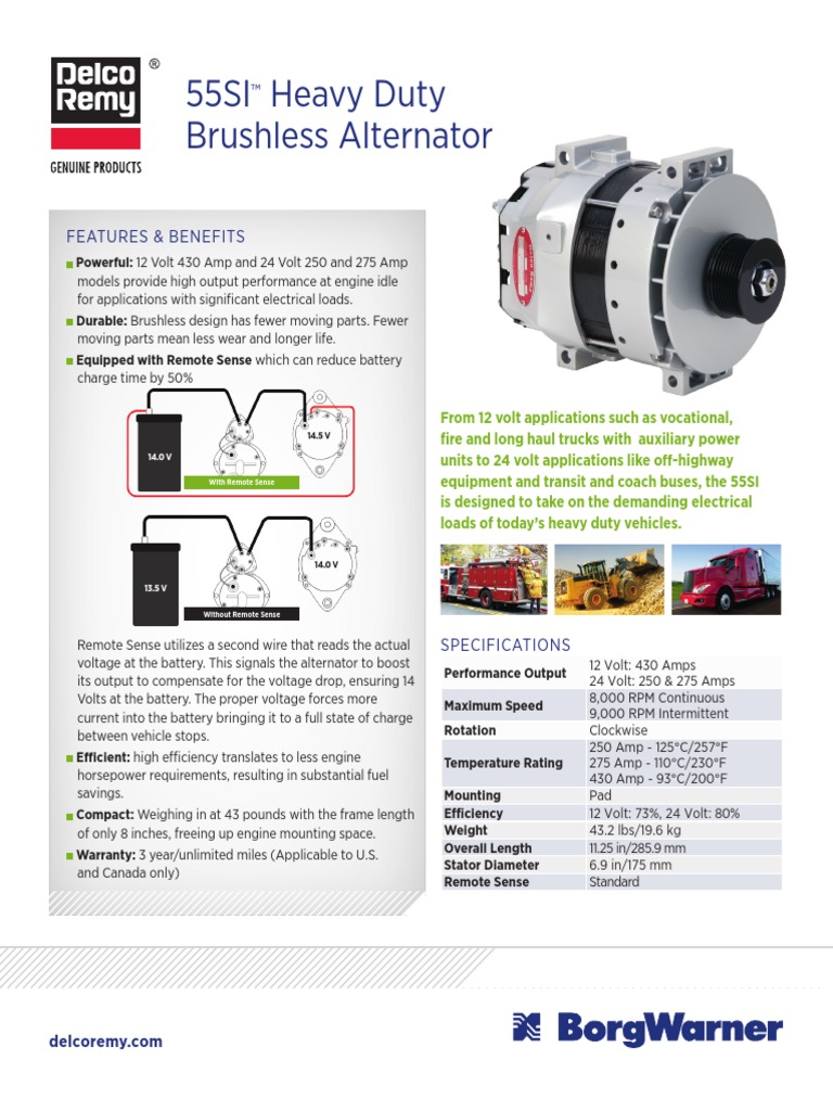 Delco 55SI Sheet 6 20 | PDF | Transport | Mechanical Engineering