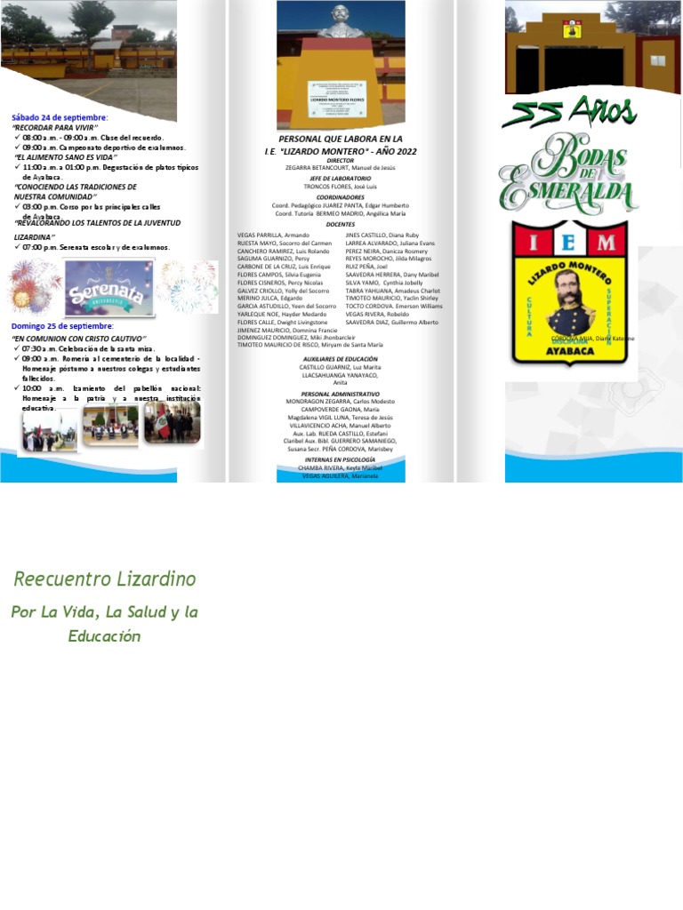 Triptico LM 2022 | PDF