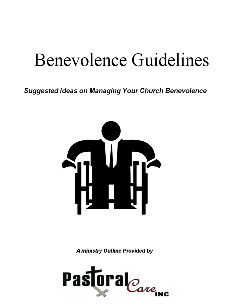 Benevolence Guidelines | PDF