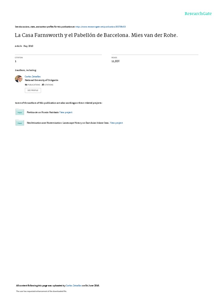 Lacas A Farnsworth Re Vista Atticus | PDF | Diseño