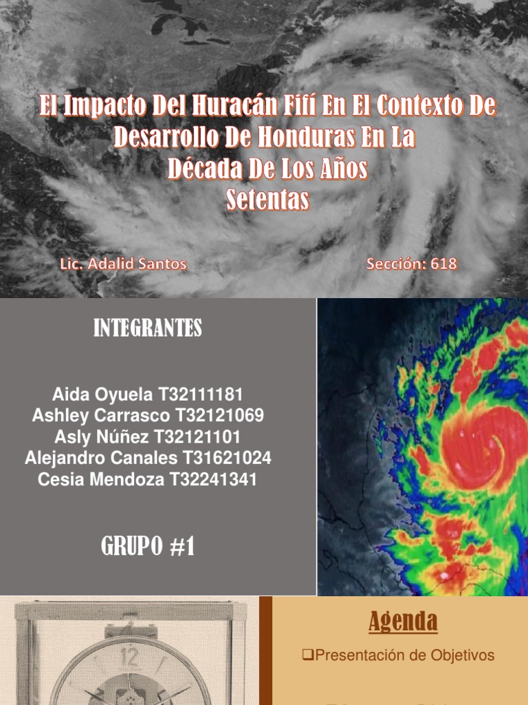 Huracan Fifi #1 | PDF | Ciclones tropicales | Honduras
