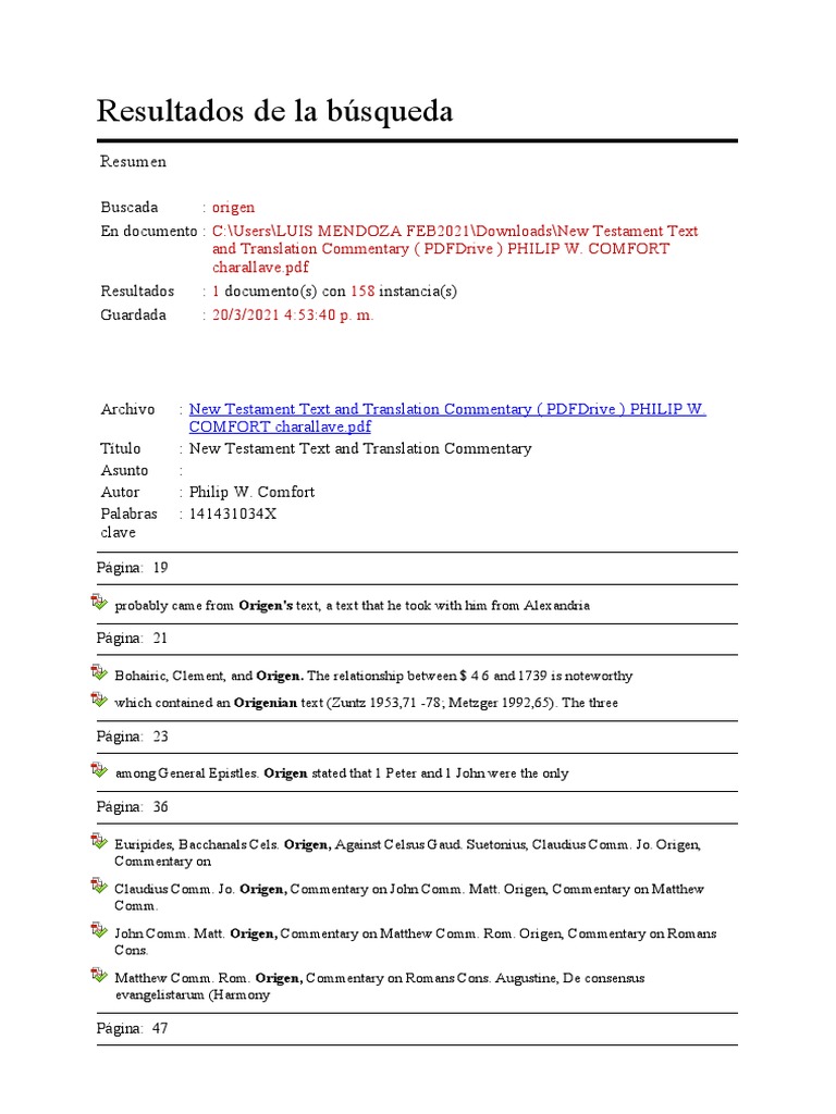 New Testament Text and Translation Commentary (PDFDrive) PHILIP W ...
