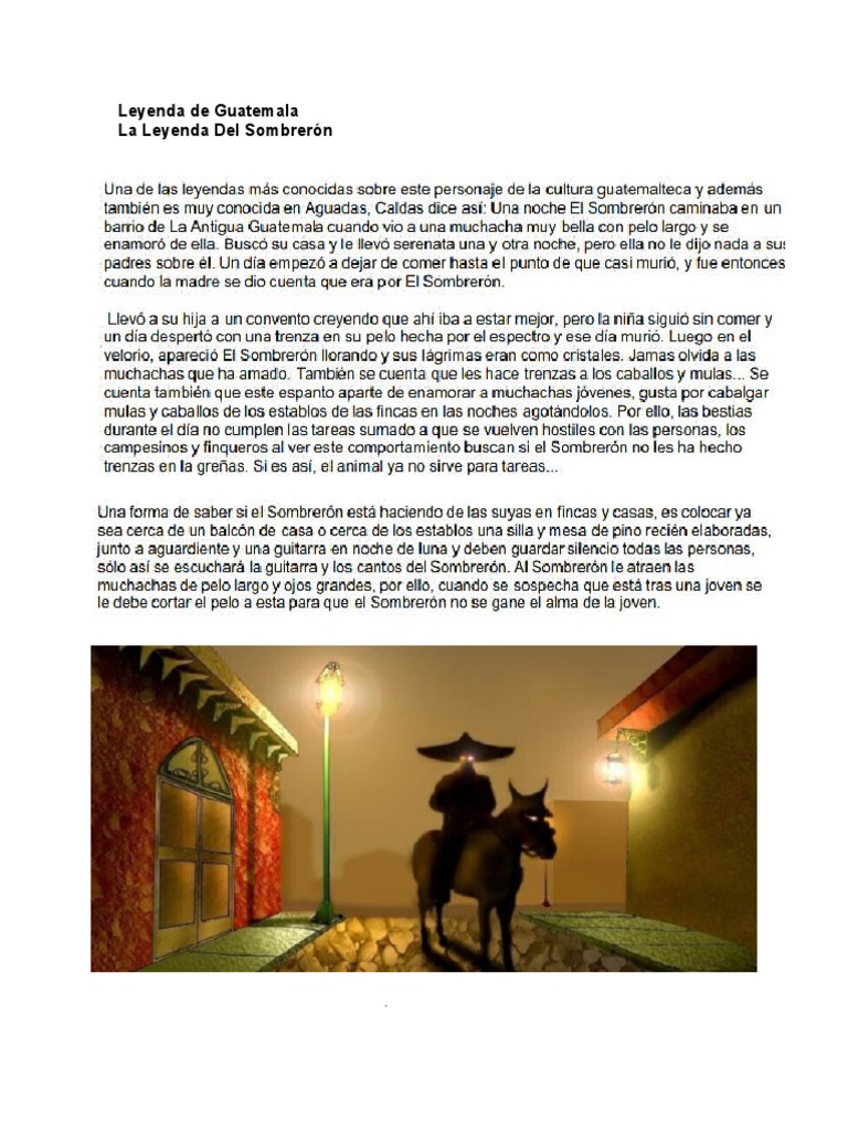 Leyenda de Guatemala | PDF