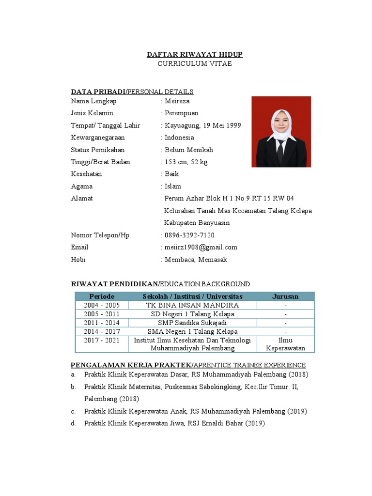 CV ECA, Surat Lamaran | PDF | Gaya Hidup