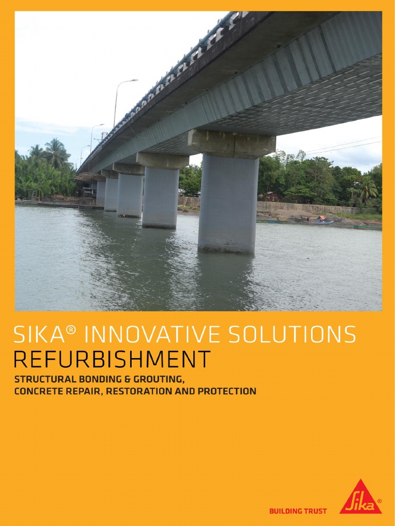 Refurbishment Brochure (Structural Bonding & Grouting, Concrete Repair, Restoration and ...