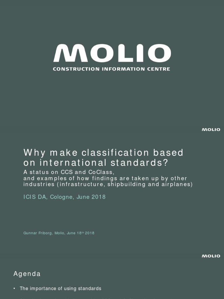 2018 - Classification and Standardization | PDF | Building Information Modeling | International ...